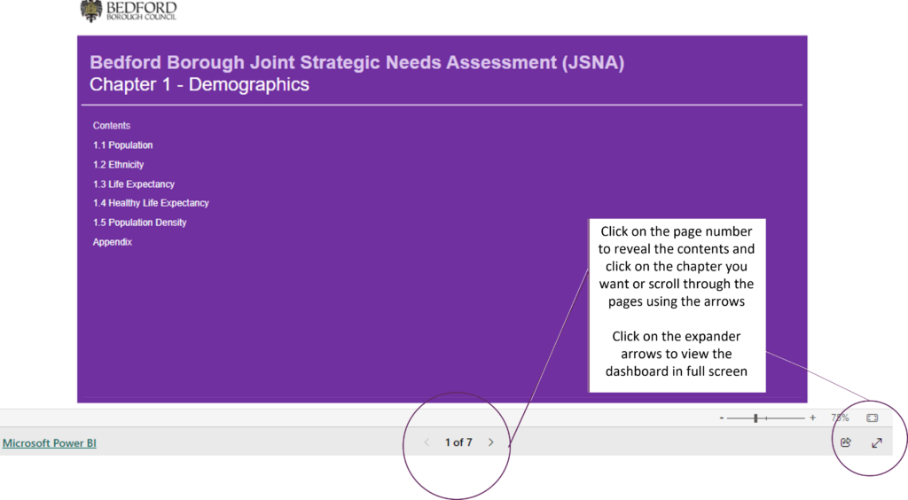 Demographics Dashboard | Bedford JSNA