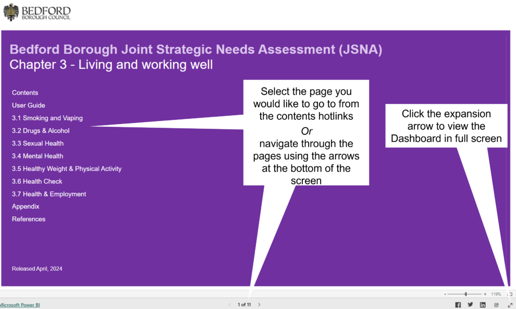 Dashboard | Bedford JSNA