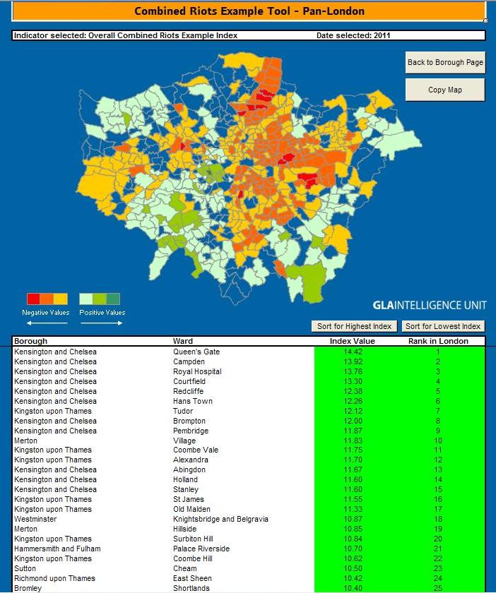Free Data Visualisation Tool from the GLA – London Datastore