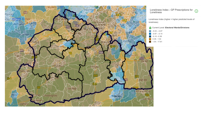 JSNA Loneliness and Social Isolation | Surrey-i