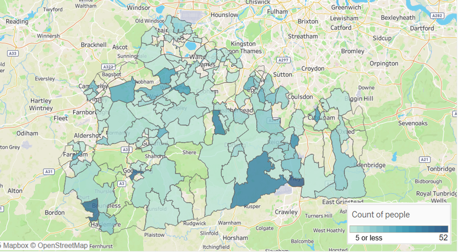 People with learning disabilities 2026 update | Surrey-i